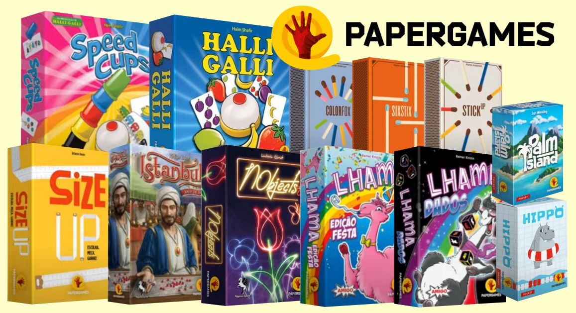 Novidades da Paper Games para os próximos meses | Amigos Gamers
